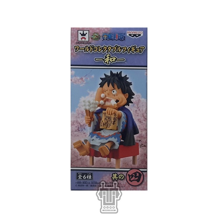 One Piece Wcf Wa Samurai Japanese Style Luffy Action Figure | Shopee ...