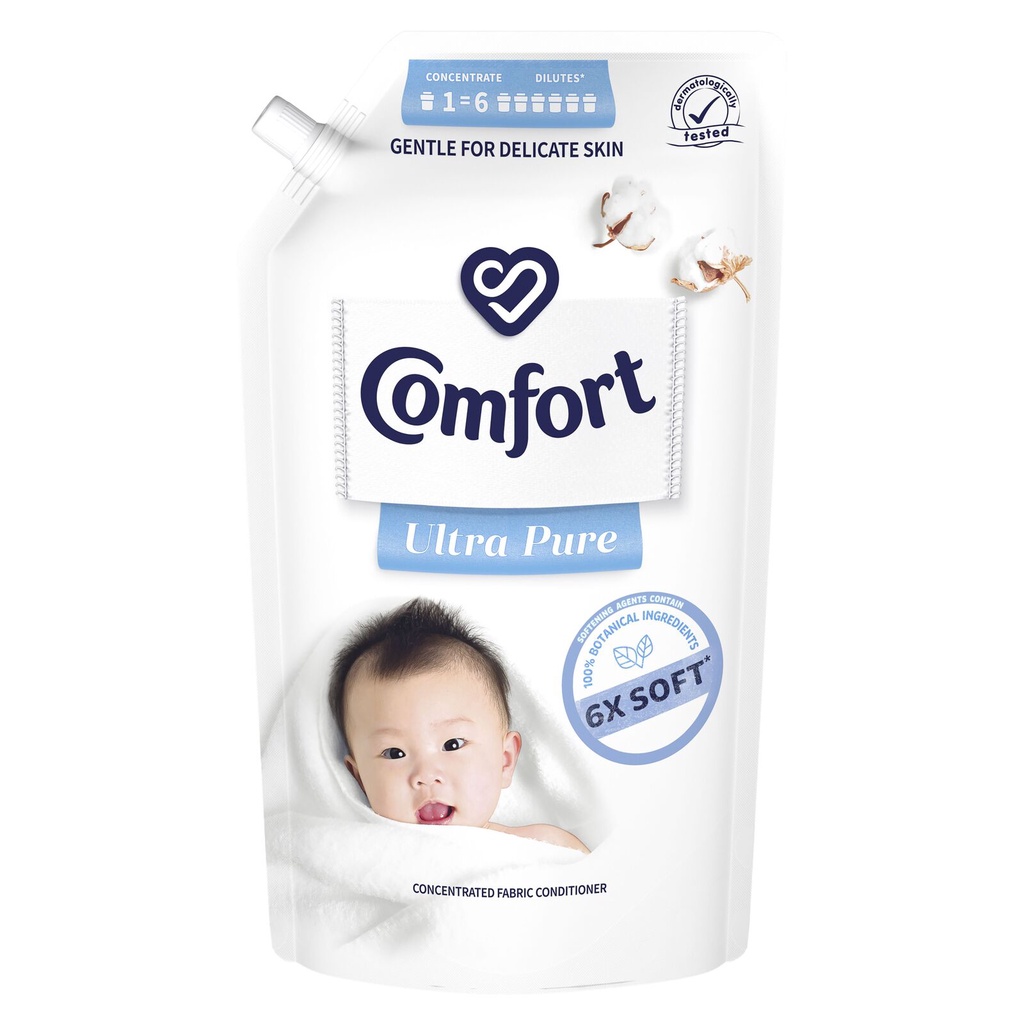 Comfort Concentrate Ultra Pure Fabric Softener Refill Pouch (1.5L ...