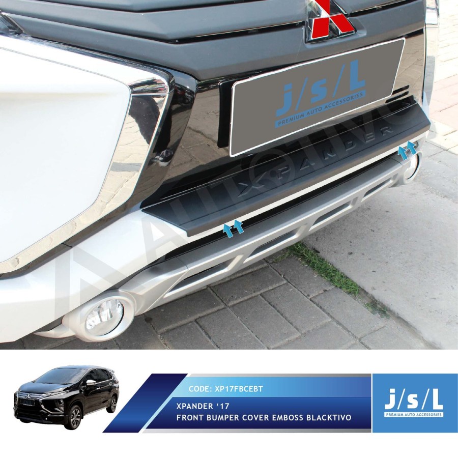 Xpander JSL Front Bumper Cover Front Bumper Trim Emboss Blacktivo ...