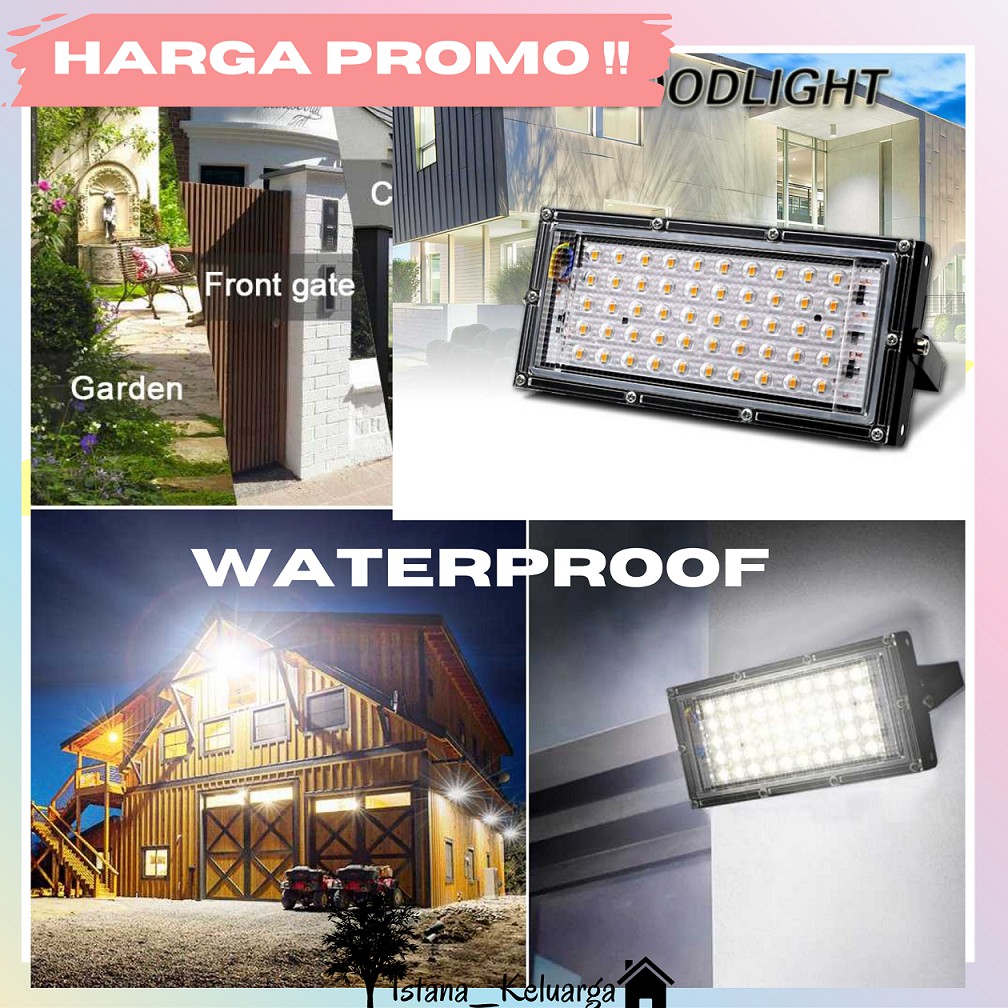50 WATT Outdoor Home Garden Stage Wall Shooting Spotlight | Shopee ...