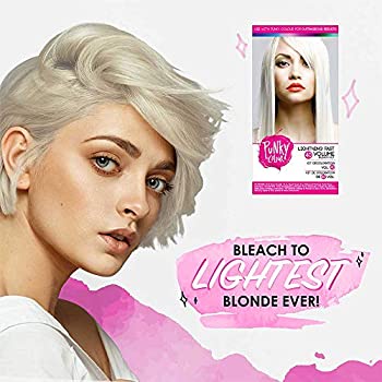 Punky Colour Hair Bleach Lightning Fast 40 Volume Bleach Kit Hair Dye ...