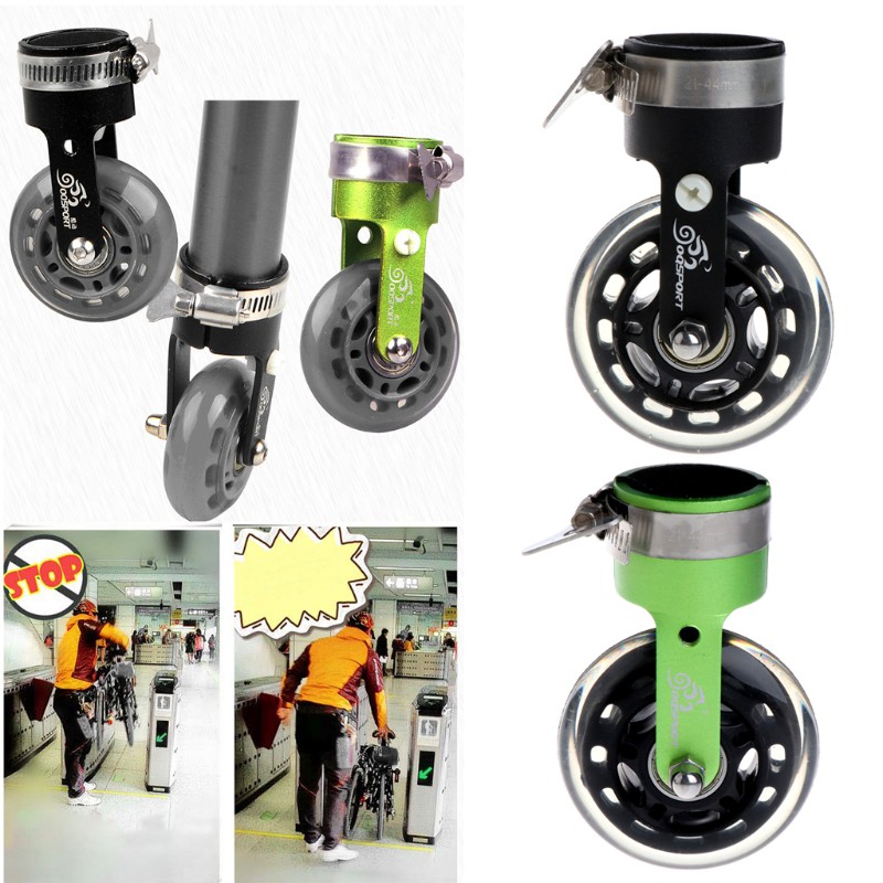 Smart Small Scroll Wheels Folding Bikes Rollers Assistor Booster ...