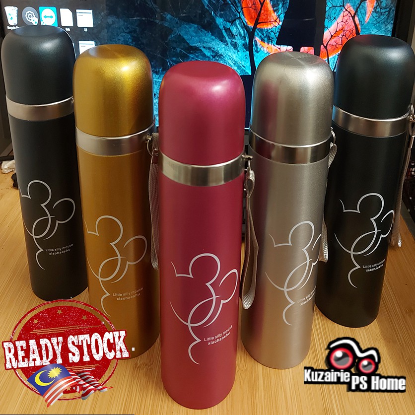 Mickey Mouse【M】 I doraemon 【D】I Stainless Steel Thermal Vacuum Flask ...