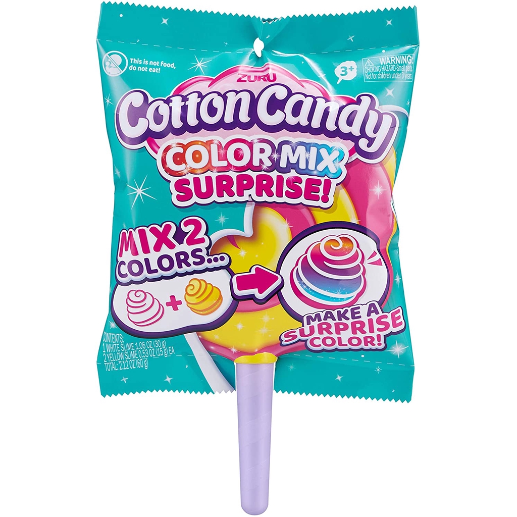 ZURU Cotton Candy Color Mix Surprise Assorted | Shopee Singapore