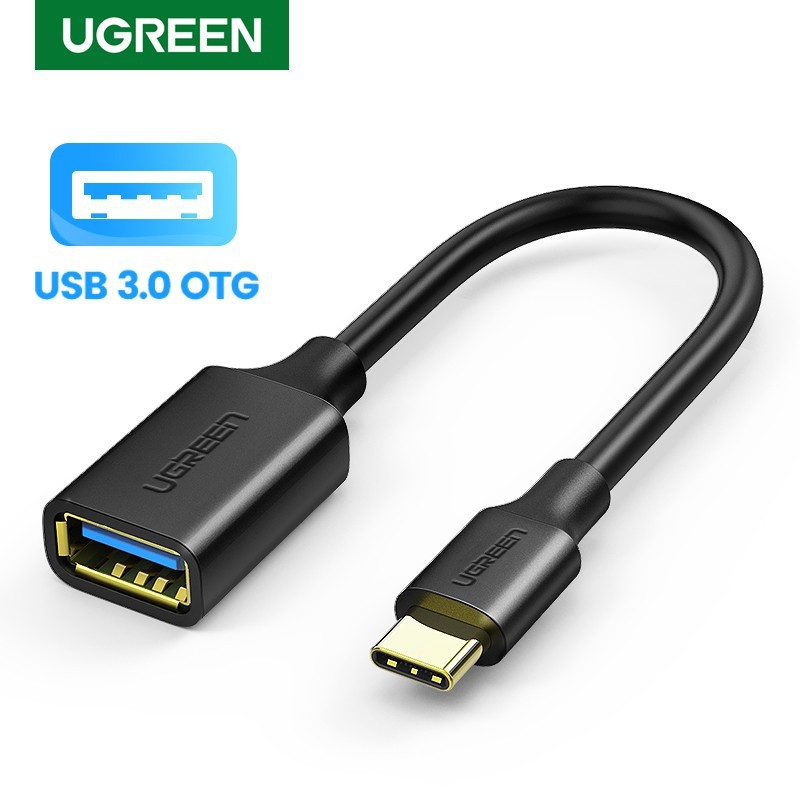 Ugreen Original USB 3.0 Female to USB C OTG Adapter 15cm | Shopee Singapore