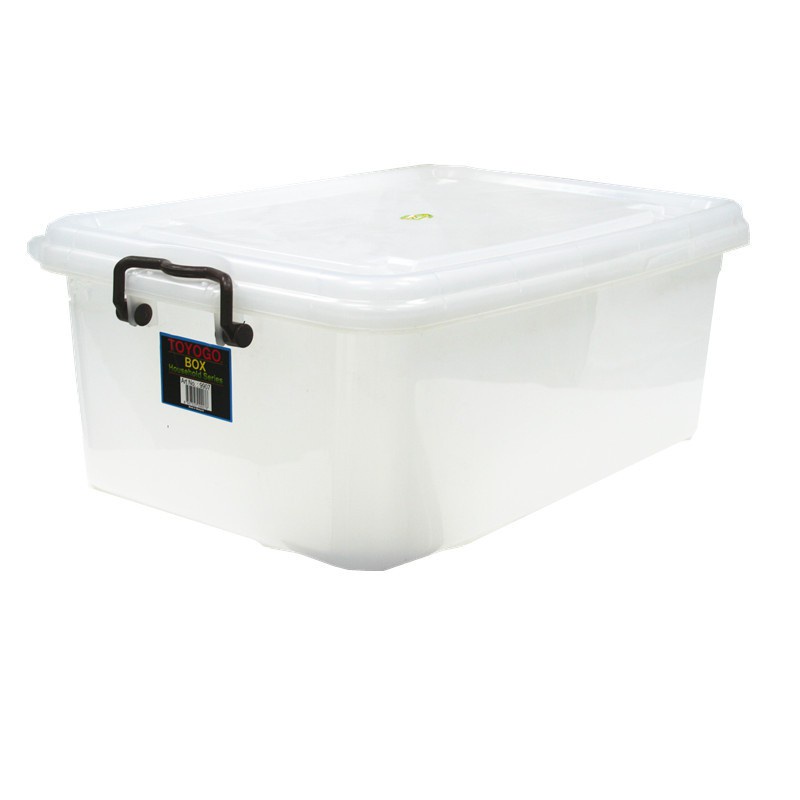 TOYOGO 44 Lit Plastic Storage Container Box Bekas Plastic /Transparent ...