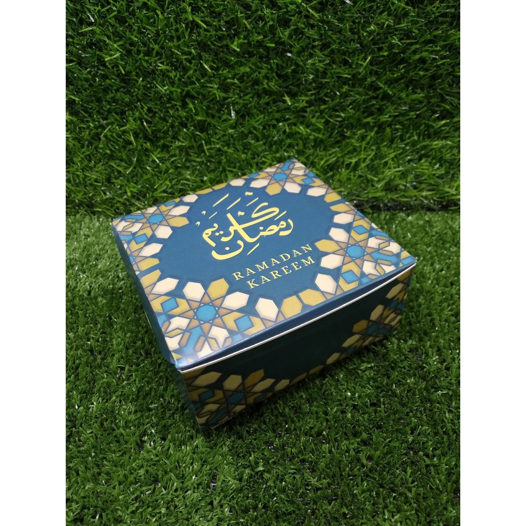 RAMADAN MUBARAK 50pcs / FLAT BOX SAIZ L , Food Packaging, Kotak Kurma ...