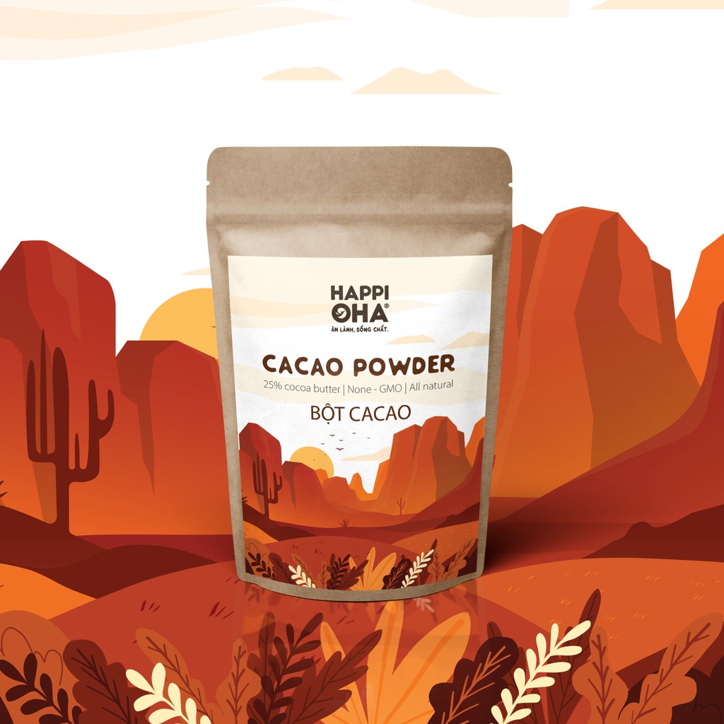 100% Premium Pure Cocoa Powder - Pure Natural line, non-alkaline (23% ...