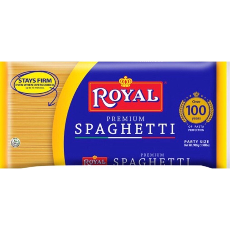 Philippines Royal Spaghetti noodles Pasta 900g & 450g | Shopee Singapore