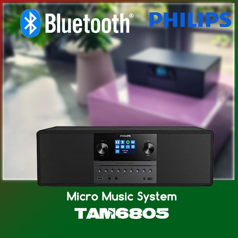Philips TAM6805 Micro Music System | Shopee Singapore