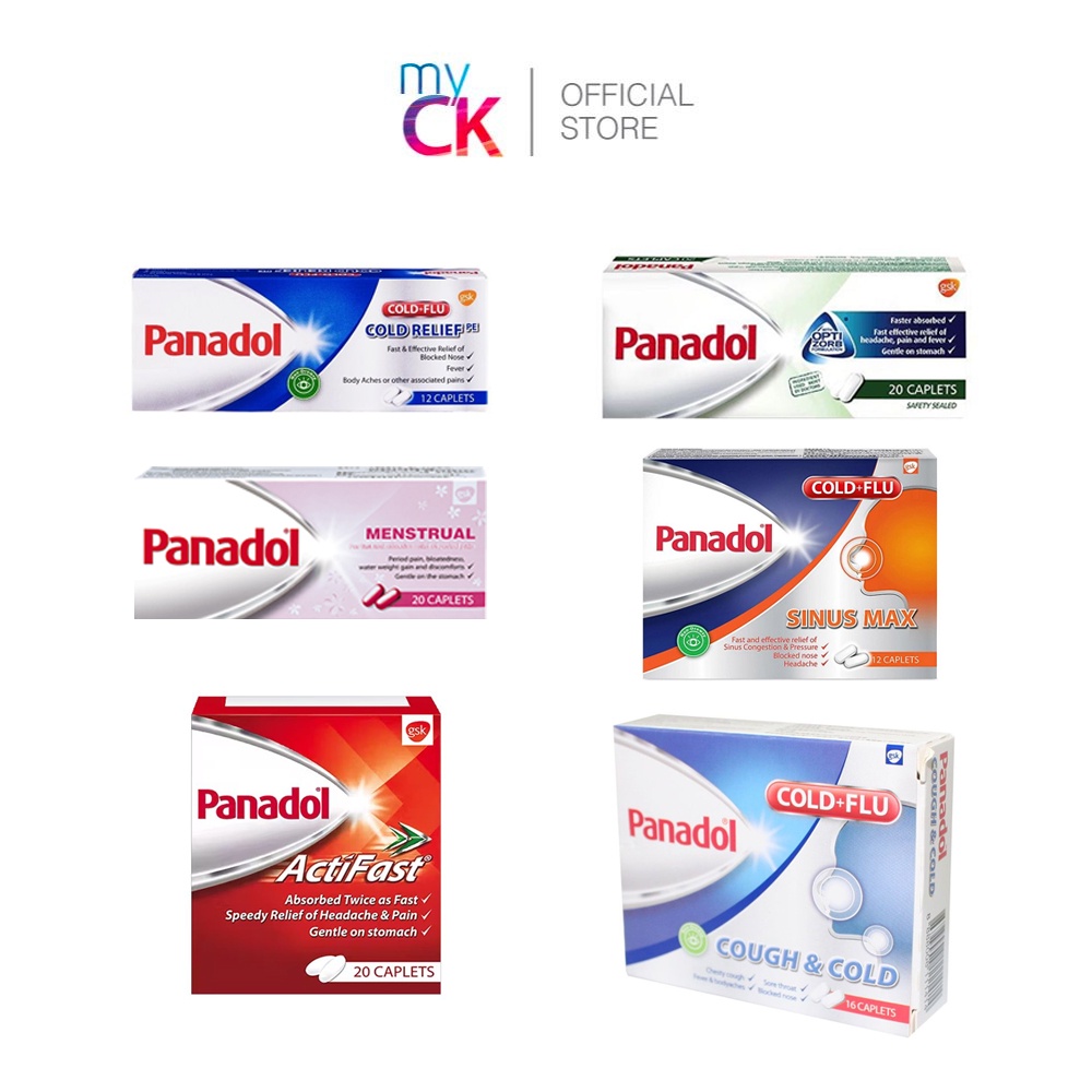 (Bundle of 2) Panadol Caplets 12's / Tablets 20's | Shopee Singapore