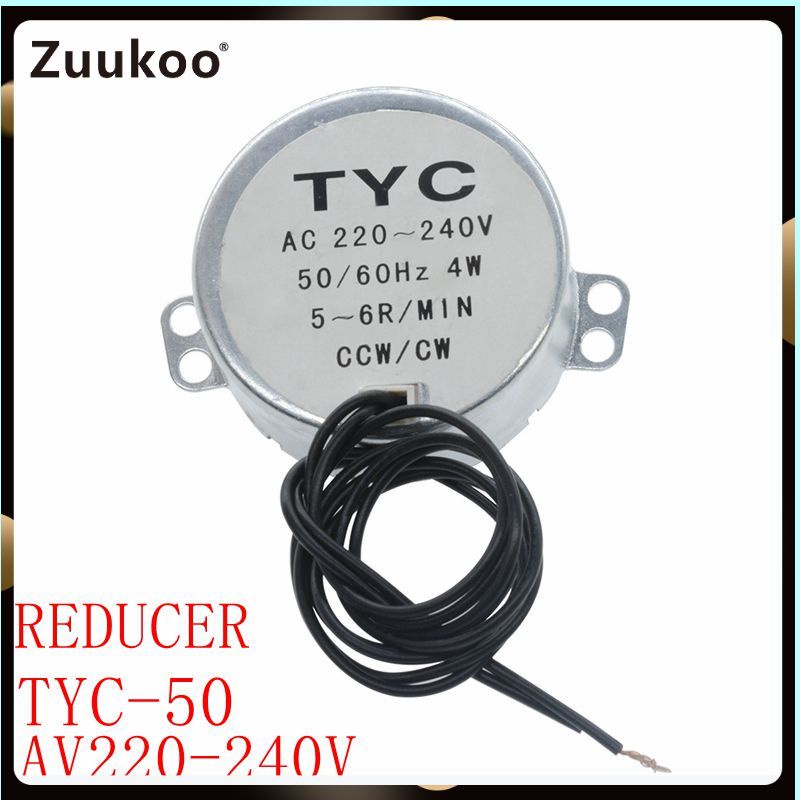 TYC-50 Mini Turntable Synchronous Synchron AC 220V 4W Motor 50/60Hz 15 ...