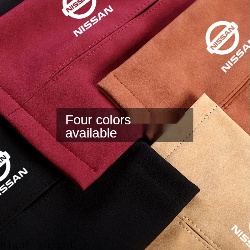 NISSAN Suede Car Tissue Boxes Tissue Bag Organizer Car Decoration ...