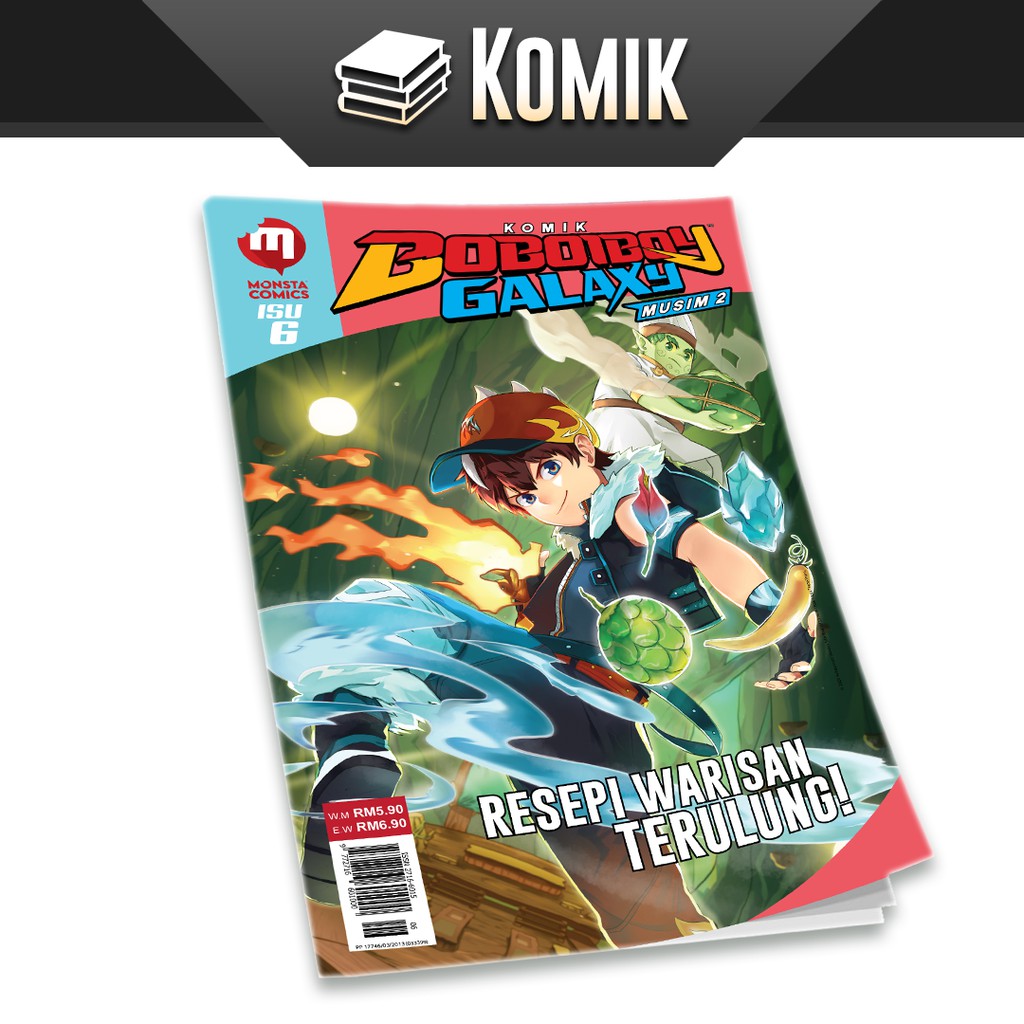 BoBoiBoy Galaxy Comic Season 2: Issue 6 "RELIABLE HERITAGE!" | Shopee ...