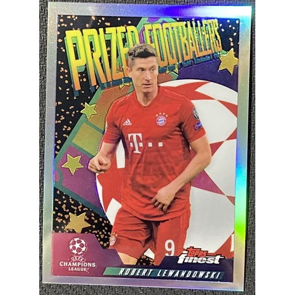 Topps Soccer Card 2020 Finest UEFA Champions League Robert Lewandowski ...