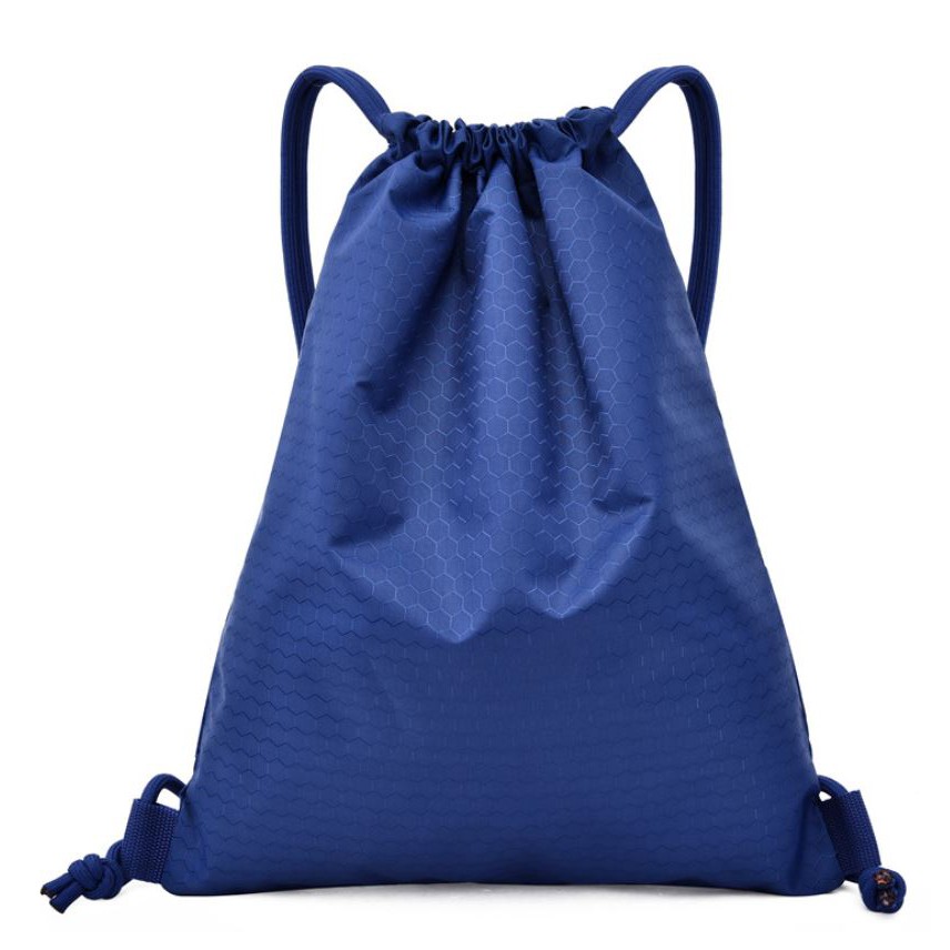 Waterproof Drawstring Bag Sports Backpack Haversack Travel Bags Shoe ...