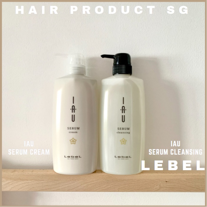 [SG Ready Stock] LebeL IAU Serum Cleansing Shampoo & Serum Cream Hair ...