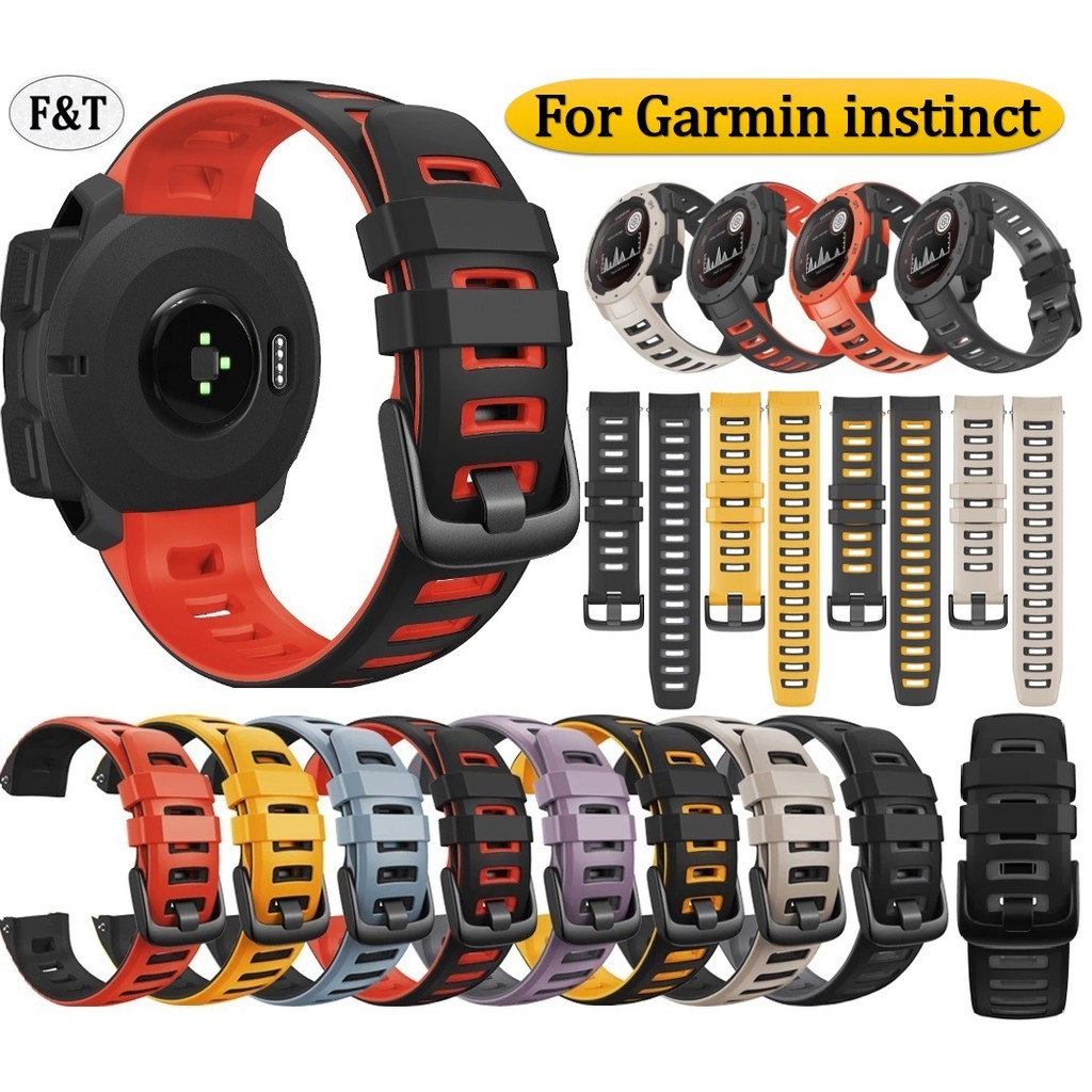 New Garmin Instinct Strap Garmin Instinct 2 Smartwatch Double Color ...