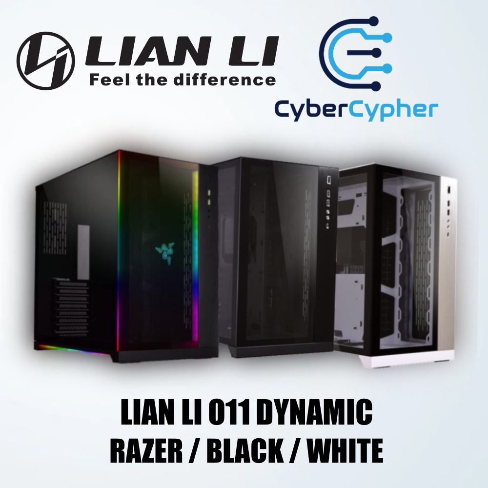 Lian Li LianLi PC-O11 O11D Dynamic Razer Edition or Black/White ATX PC ...