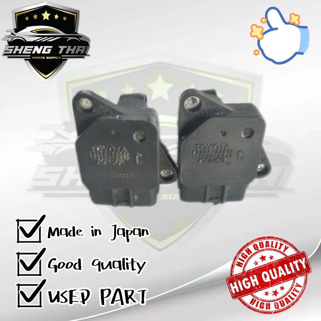 S21 TOYOTA MASS AIR FLOW METER SENSOR VIOS/NCP42/92/93 NCP 150/CAMRY ...