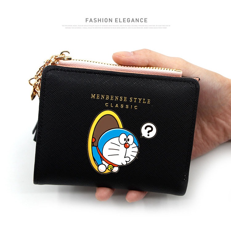 Cute Cartoon Wallet Doraemon Wallet Cute Cartoon Purse Short Wallet ...