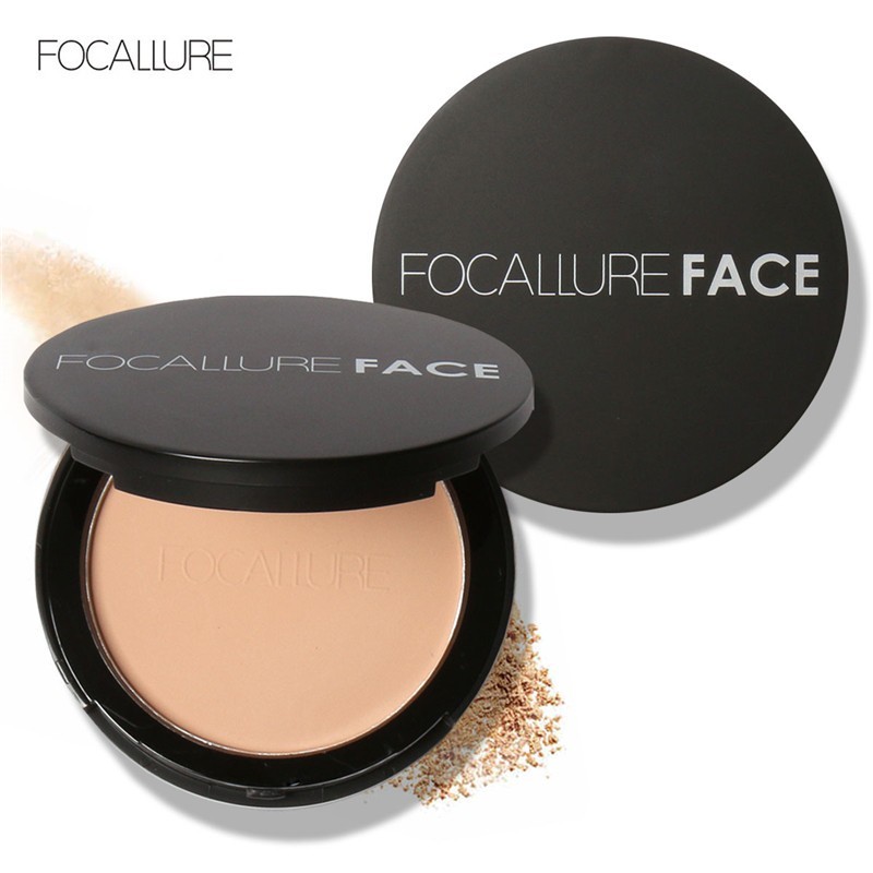 FOCALLURE 3 Colors Face Kontrol Oli Pressed Powder Palette | Shopee ...