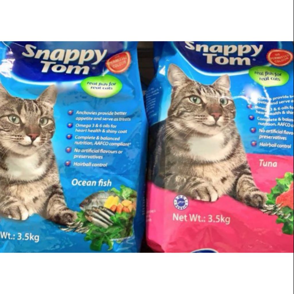 Snappy Tom Cat Food 3.5kg(Free Shipping+10%Cashback) | Shopee Singapore