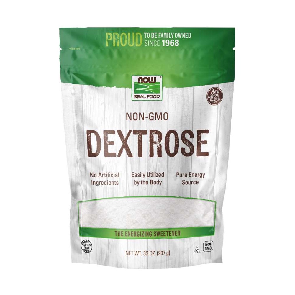 NOW Foods, Dextrose, Pure and Natural Sweetener, Easily Utilized by the ...