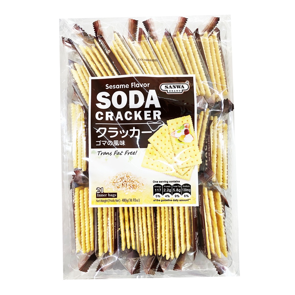 Sanwa Soda Crackers (480g) | Shopee Singapore