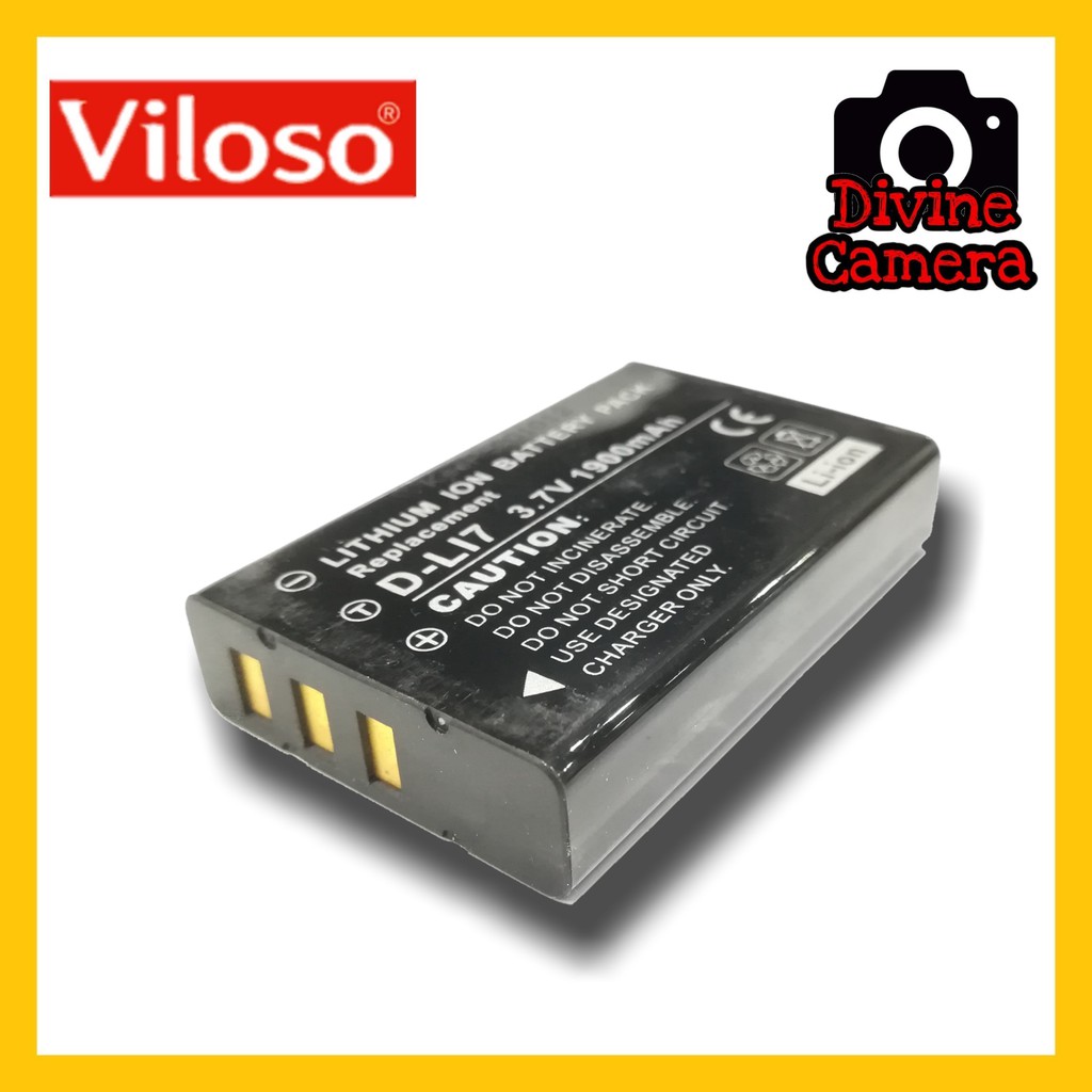 Viloso DL17 Rechargeable Lithium-Ion Battery (3.7v, 1800mAh) | Shopee ...