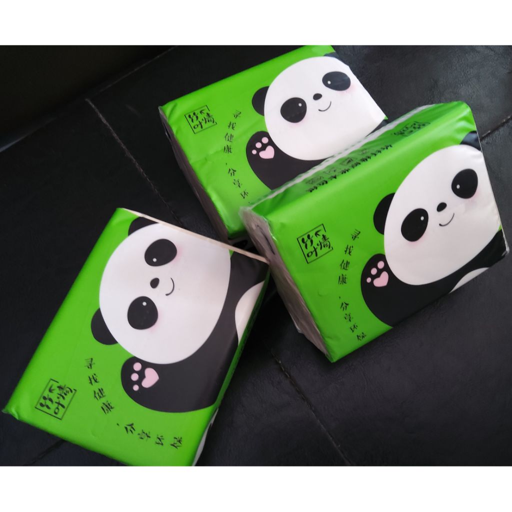 Cute Panda Organic Tissue 240pcs x 2pk/3pk/4pk | Shopee Singapore