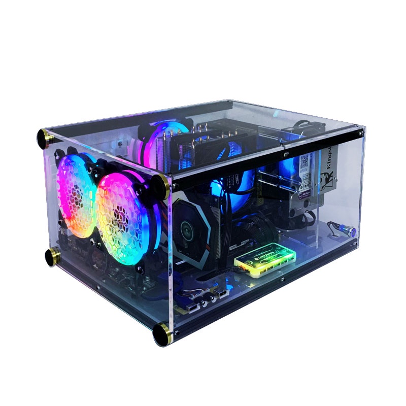 DIY Personalized Transparent Acrylic Desktop Casing /Cabinet /Computer ...