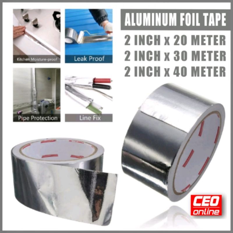 CEO Aluminium Foil Tape Aluminium Tape Strong Adhesive High Temperature ...