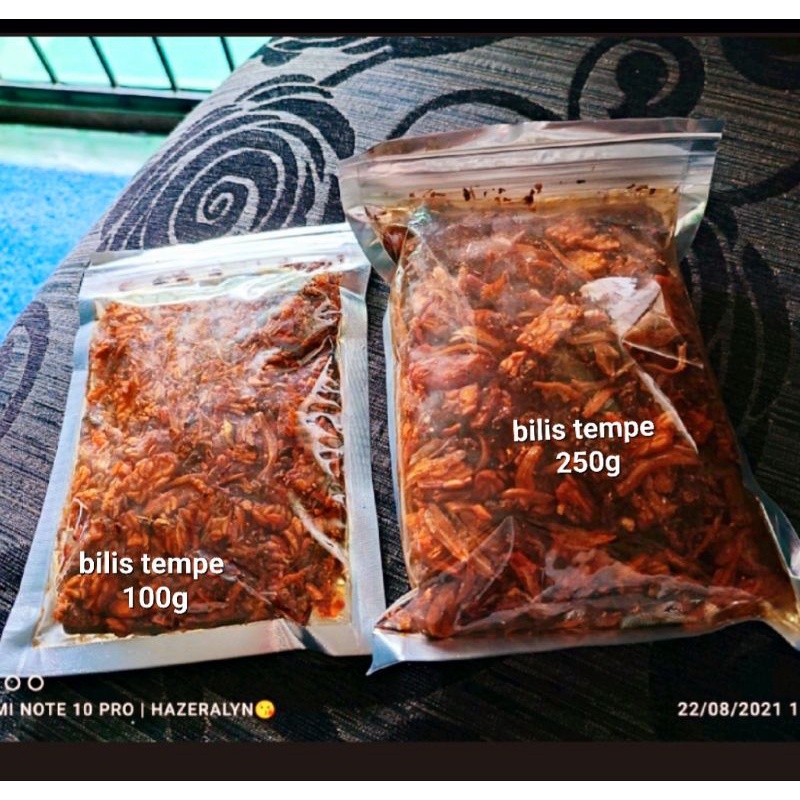 DRY SAMBAL CRISPY BILIS FISH TEMPE/SAMBABAL CRISPY FISH BEANS /SAMBABAL ...