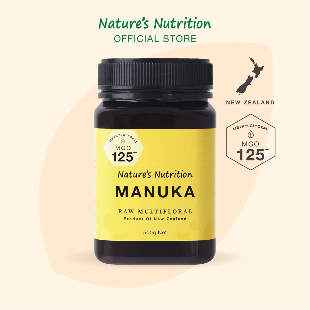 Nature’s Nutrition MGO 125+ manuka honey 500g | Shopee Singapore