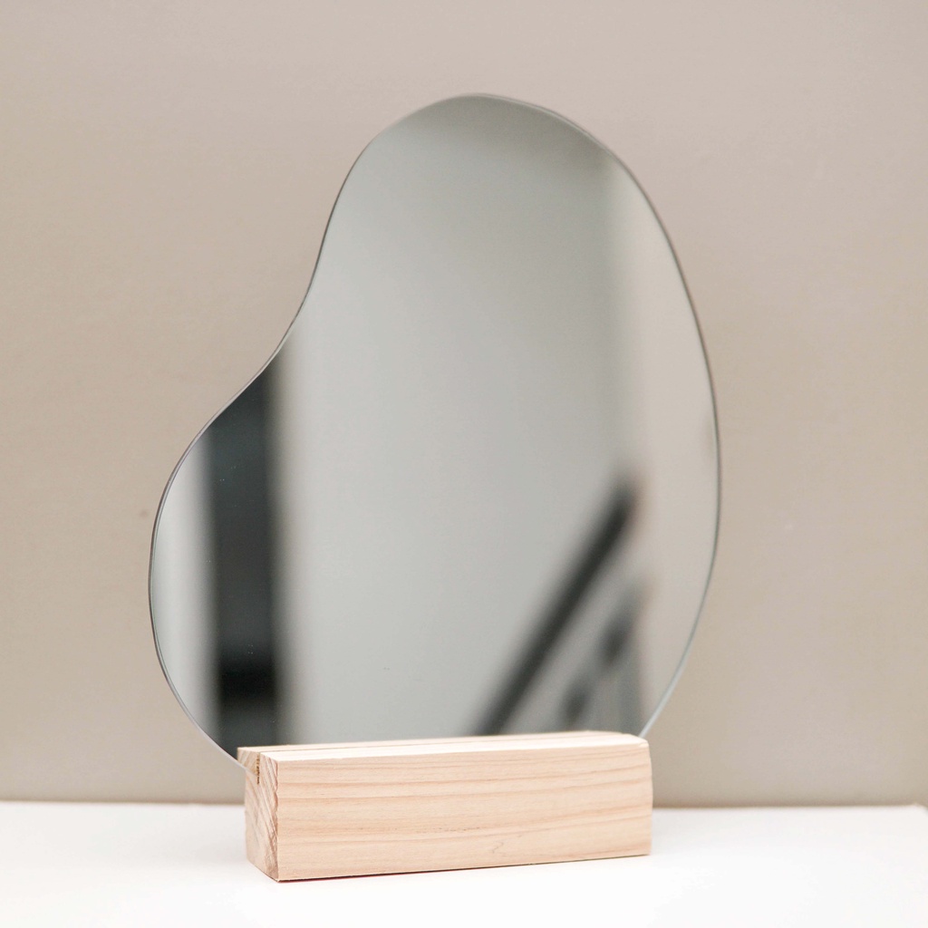 Aesthetic Glass Mirror / Aesthetic Mirror / Table Display / Photo Props ...