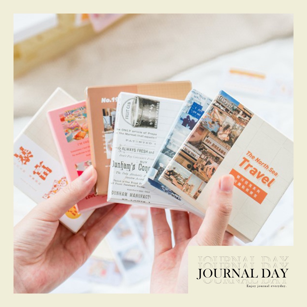 JournalDay Korean Ins Style Travel Retro Galaxy Letterhead Tearable ...