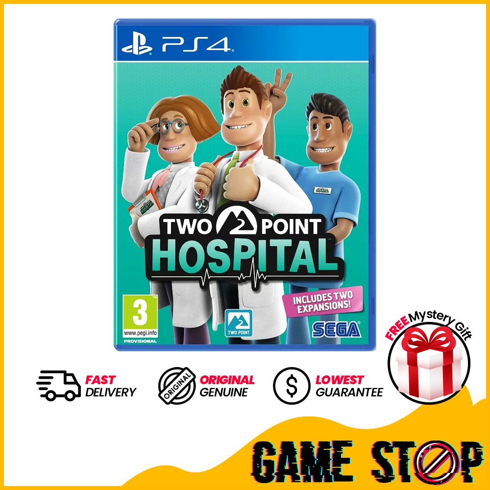 PS4 Two Point Hospital [Standard & Jumbo] English Version (中英文版) | Shopee Singapore