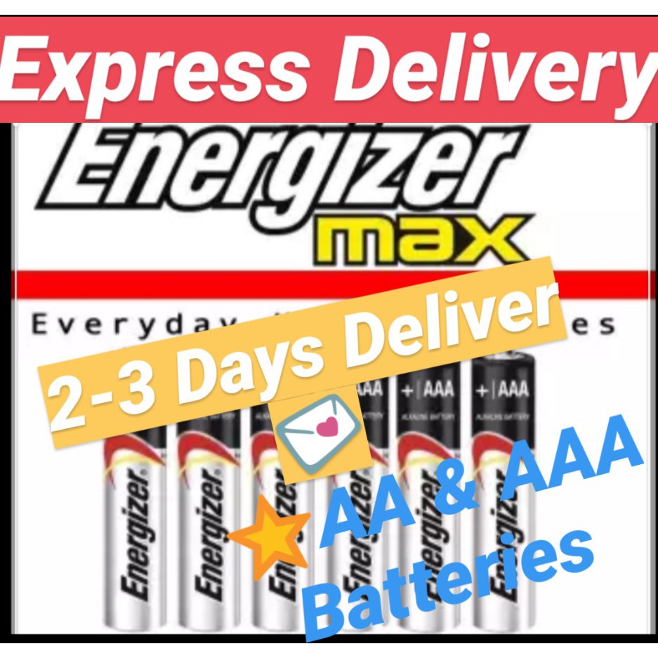 ★SG Cheapest High Performance Energizer Max AA / AAA Alkaline Strong ...