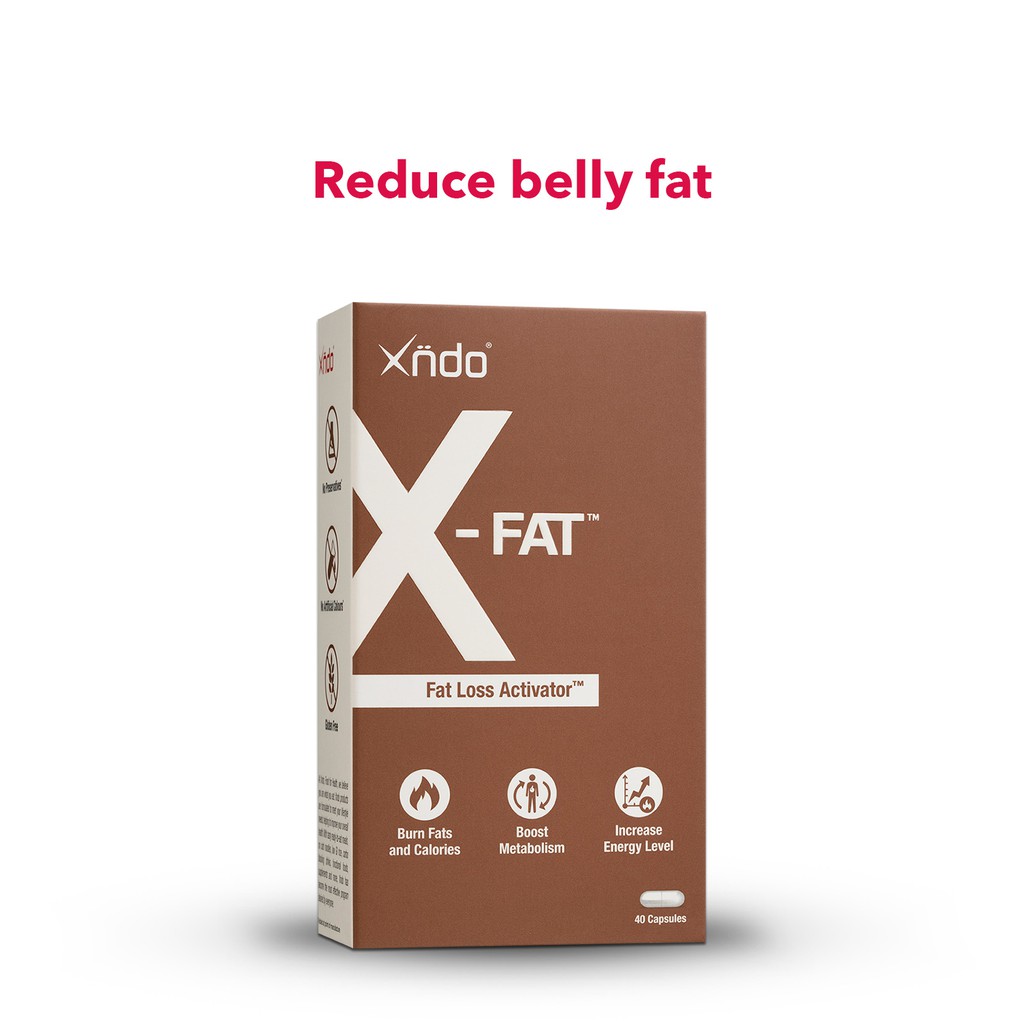 [Restocked] Xndo X-Fat™ Fat Loss Activator™ 40s | Shopee Singapore