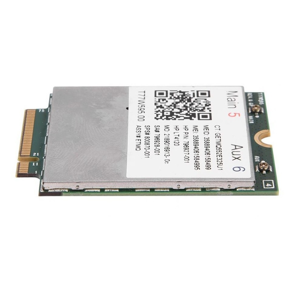 HP LT4120 4G WWAN Card for HP models 6, 7, Gen 3, 4 - HP zbook 15G3 ...