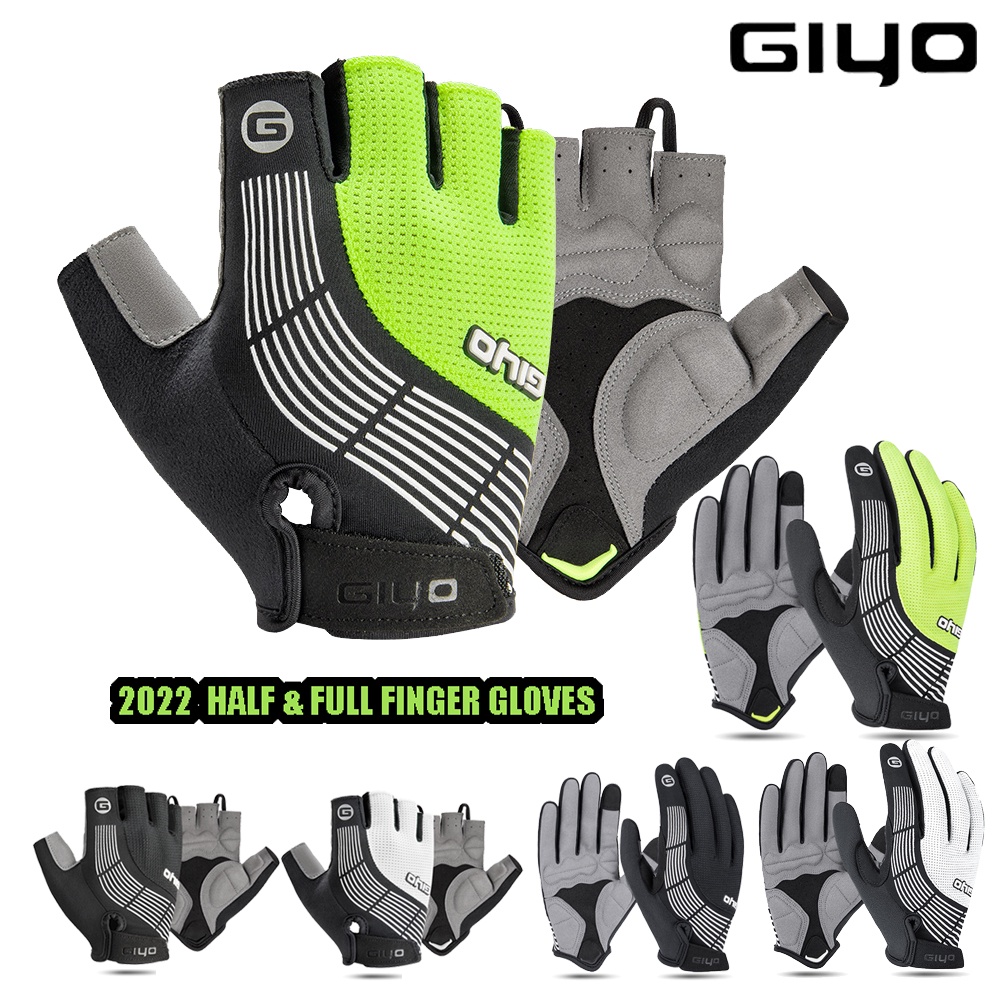 GIYO Bike Gloves Cycling Gym Women Men's Sports Gloves Road MTB Bicycle ...