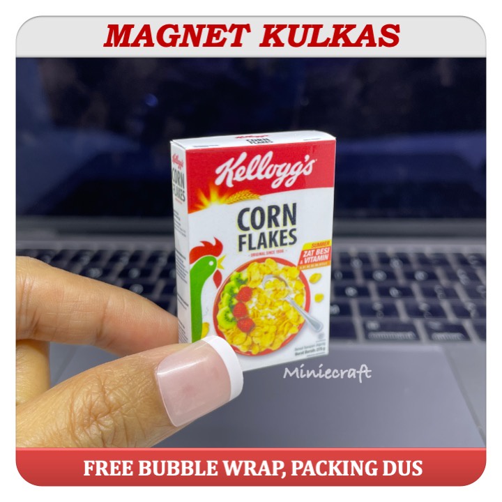 Miniature REFRIGERATOR MAGNET CEREAL PRODUCTS KOKO CRUNCH, MILO, HONEY ...