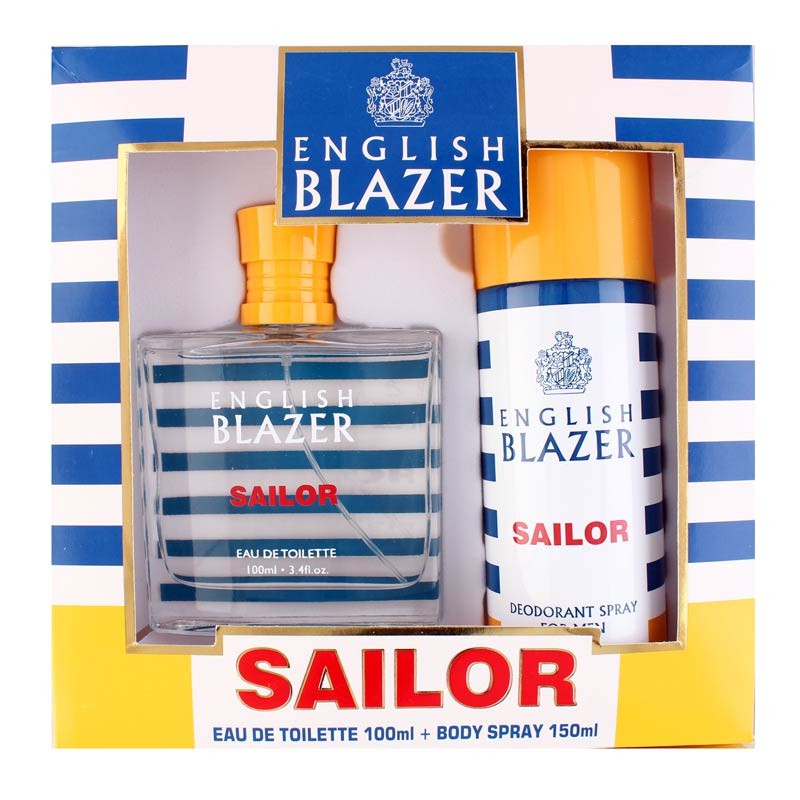 English Blazer Sailor Perfume And Body Spray - Eau De Perfume 100ml ...