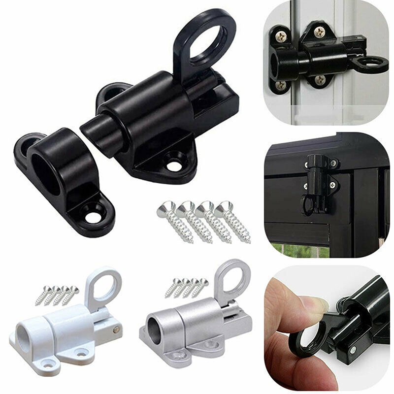 【Ready Stock】Automatic Spring Loaded Latch Gate Pull Bolt Security ...