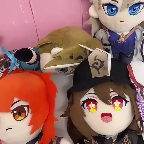 20cm Genshin Impact Stuffed Doll Lyney Lynette Itto Kazuha Beidou Plush ...