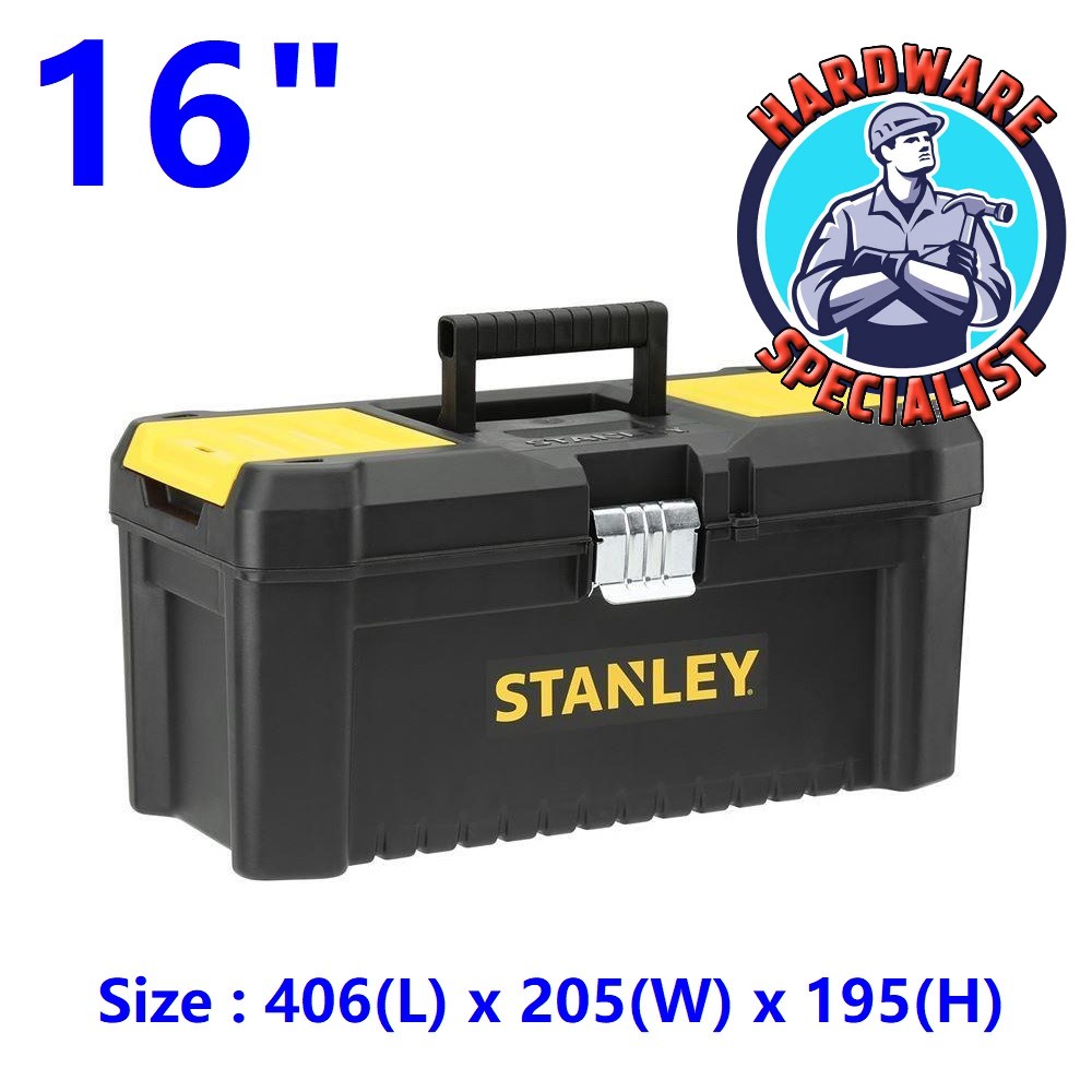 Stanley Essential Tool Box With Metal Latch / Storage Box STST175515 ...