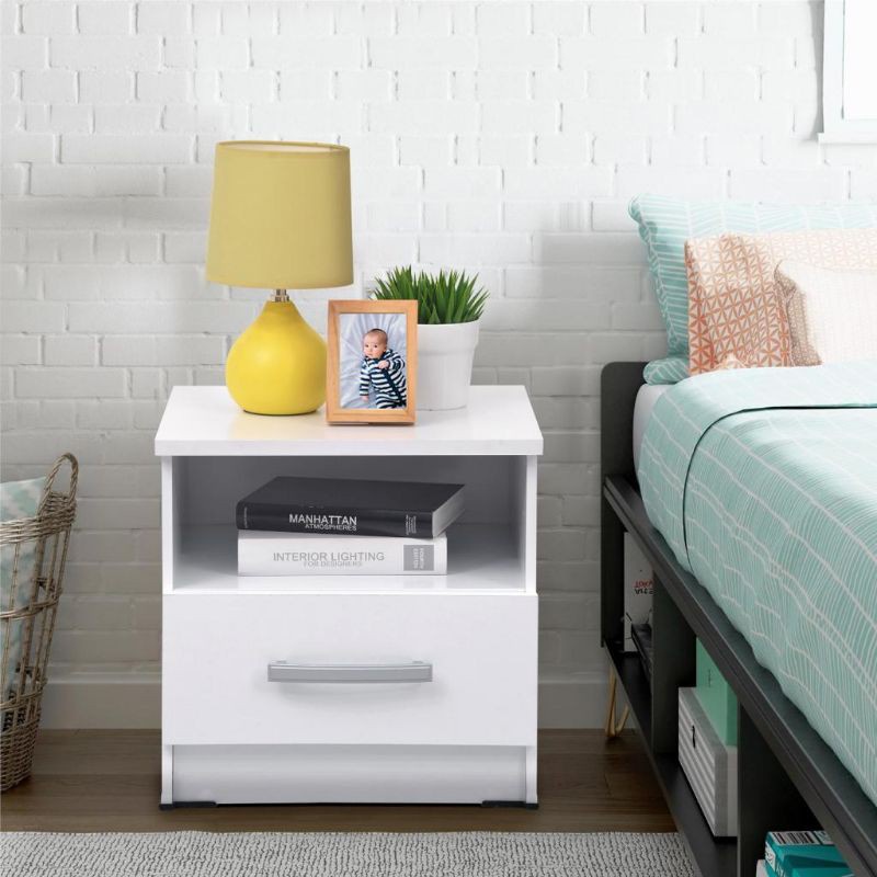 Minimalist nightstand Bedside table Multi-purpose drawer Bedside table ...