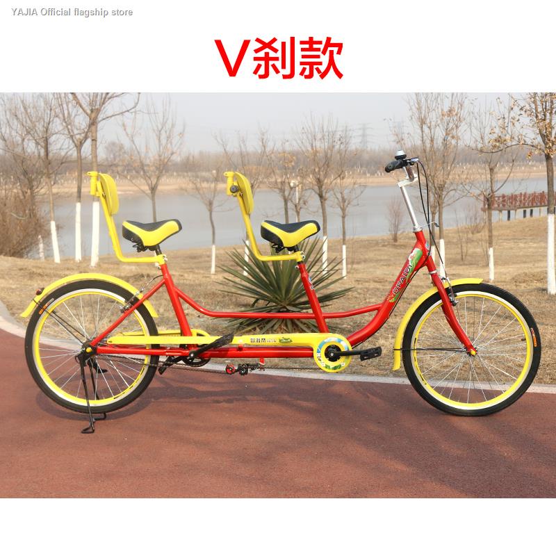 Tandem bicycle for adult tourism sightseeing two-person bicycle ...