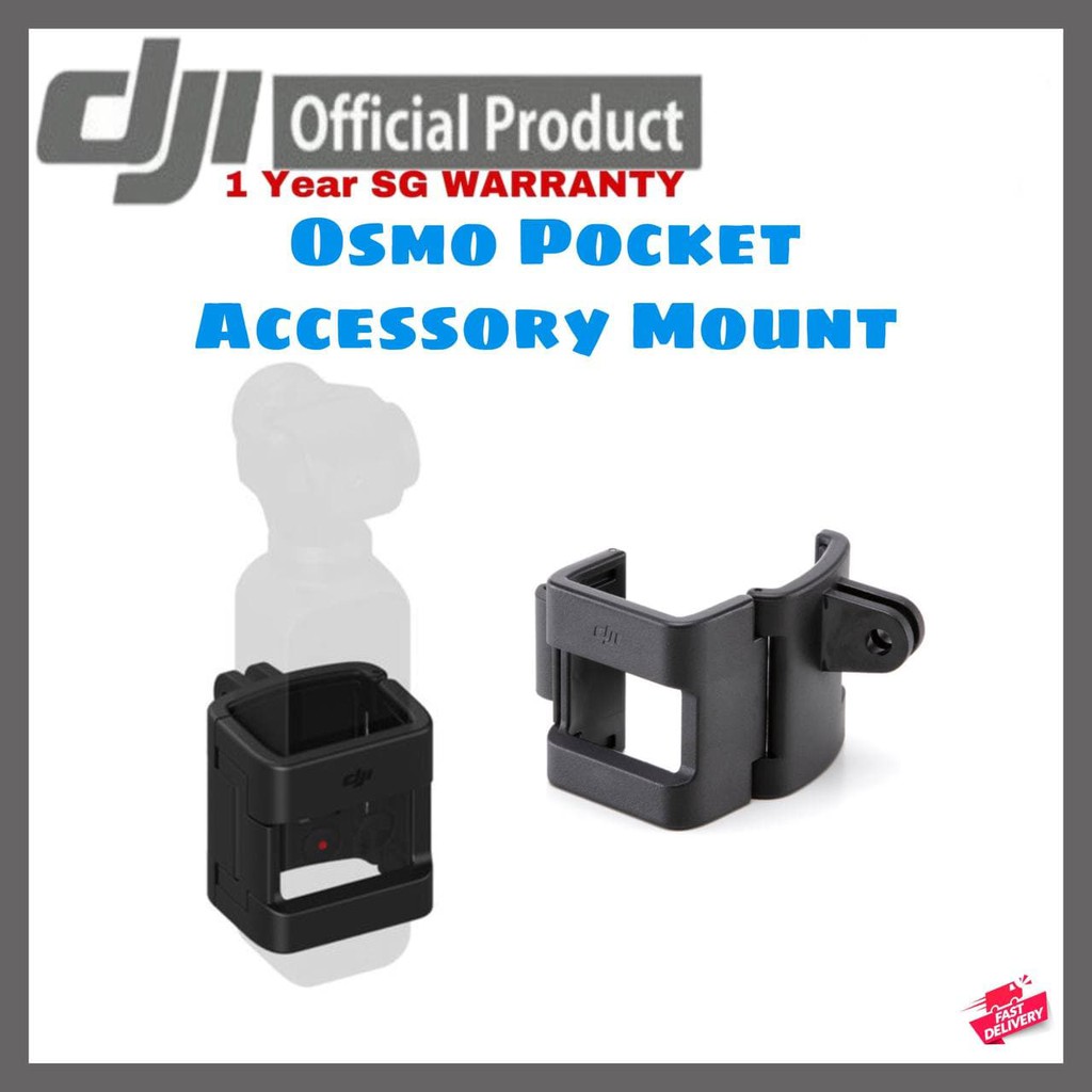 DJI Osmo Pocket/ Pocket 2 Accessory Mount (SG Ready Stocks)(100% ...
